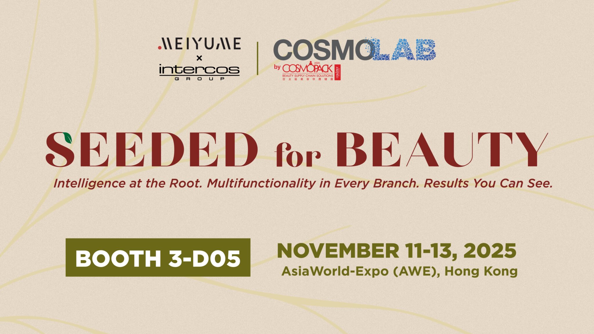 Meiyume at Cosmopack Asia 2025: SEEDED — Rooted in Intelligence ...